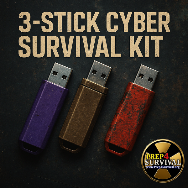 3-Stick Cyber Survival Kit (ADV BC Pre-Order) - Prep4Survival